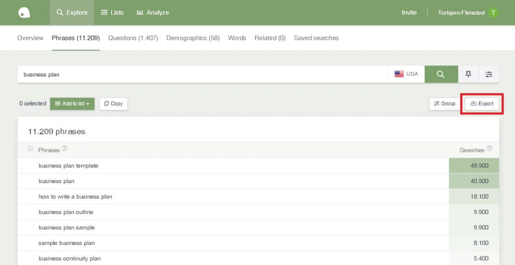 A guide to Keyword Research with StoryBase – StoryBase