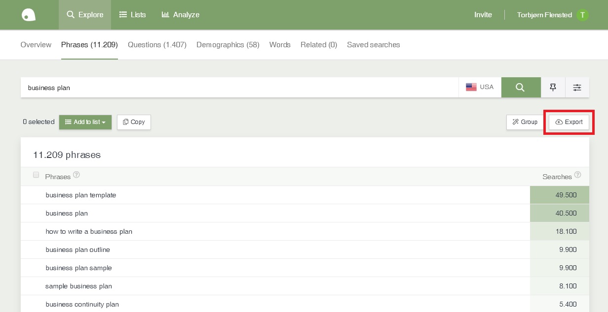 A guide to Keyword Research with StoryBase – StoryBase