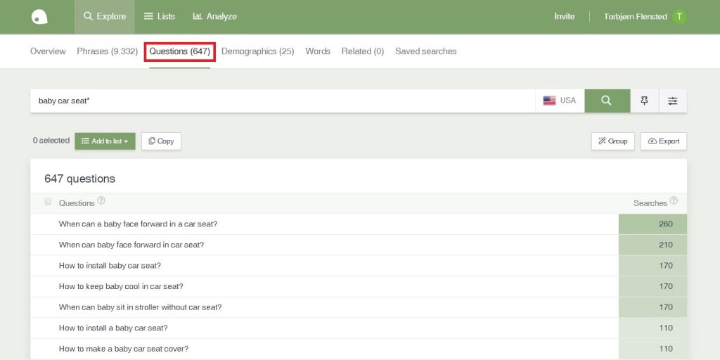 A guide to Keyword Research with StoryBase – StoryBase