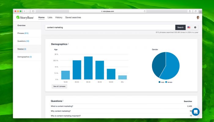 Here’s how StoryBase works – StoryBase