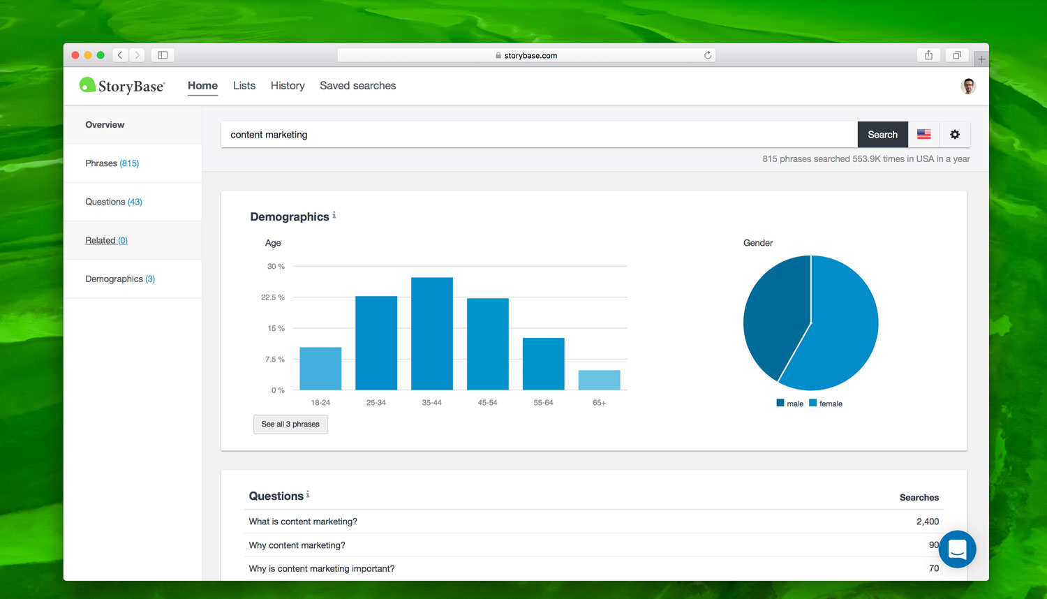 Here’s how StoryBase works – StoryBase